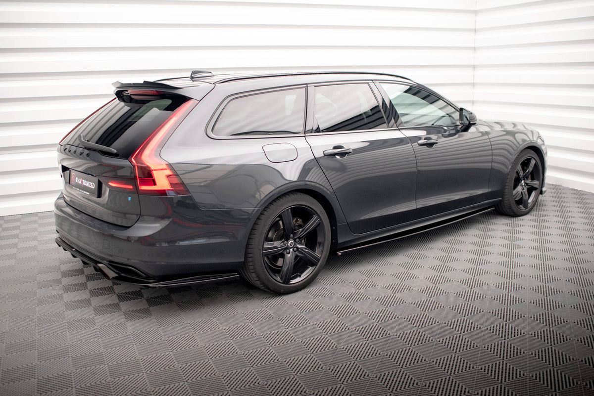 Maxton Design - Side Skirts Diffusers Volvo V90 / S90 R-Design MK2 | Royal Body Kits