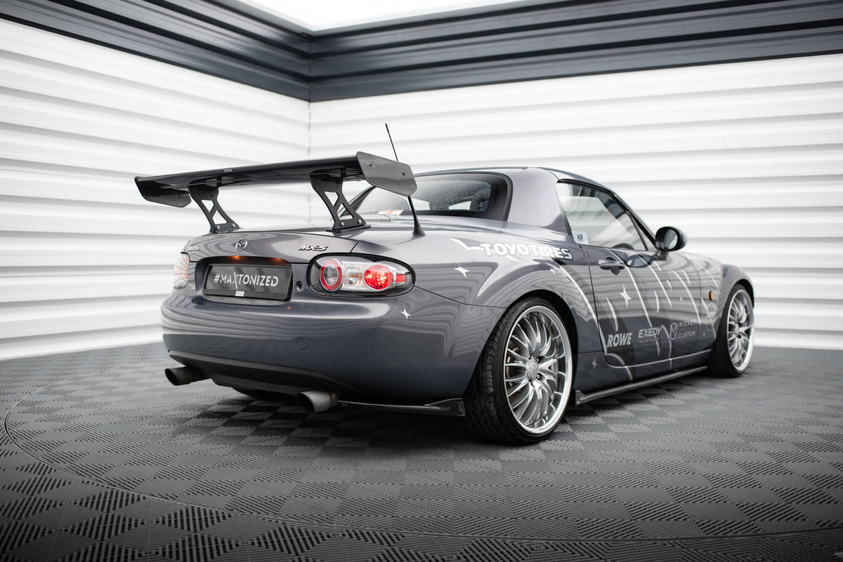Maxton Design - Carbon Fiber Rear Wing Mazda MX-5 Hardtop NC (MK3) | Royal Body Kits