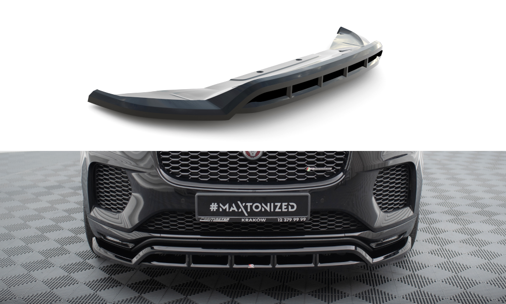 Maxton Design Front Splitter Jaguar E Pace R Dynamic MK1 JA EP 1 Maxton Design Front Splitter Jaguar E Pace R Dynamic MK1 JA EP 1
