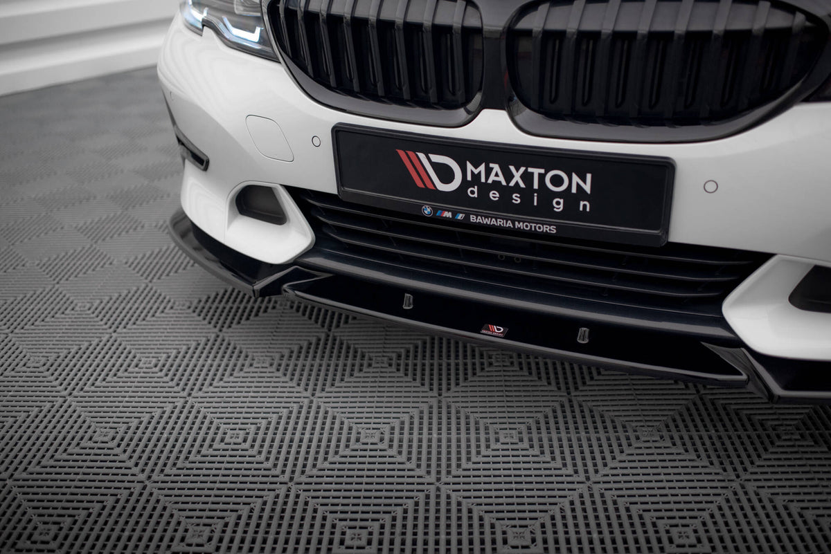 Maxton Design - Front Splitter V.1 BMW Series 3 Sport Line G20/G21 | Royal Body Kits