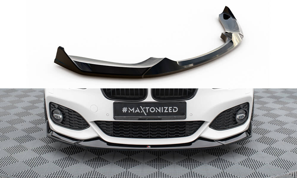 Maxton Design - Front Splitter V.4 CSL Look BMW Series 1 M-Pack / M140i F20 (Facelift) | Royal ...