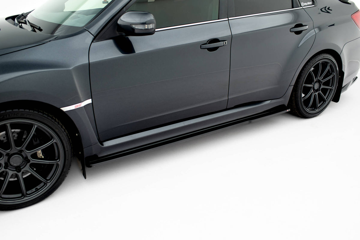 Maxton Design - Side Skirts Diffusers V.1 Subaru Impreza WRX STI MK3 (Facelift) | Royal Body Kits