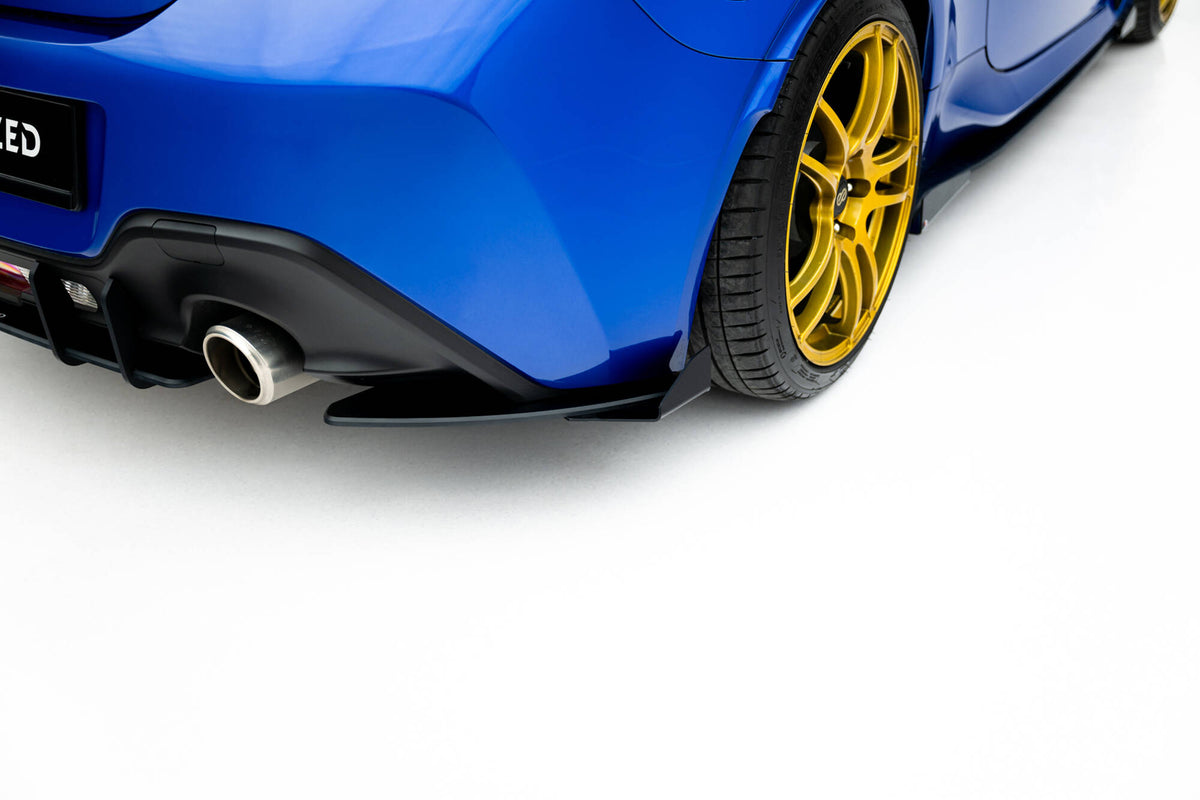 Maxton Design - Street Pro Rear Side Splitters V.1 + Flaps Subaru BRZ MK2 | Royal Body Kits