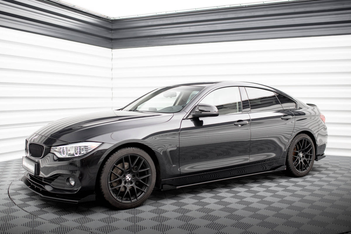 Maxton Design - Street Pro Side Skirts Diffusers + Flaps BMW Series 4 Gran Coupe F36 | Royal ...