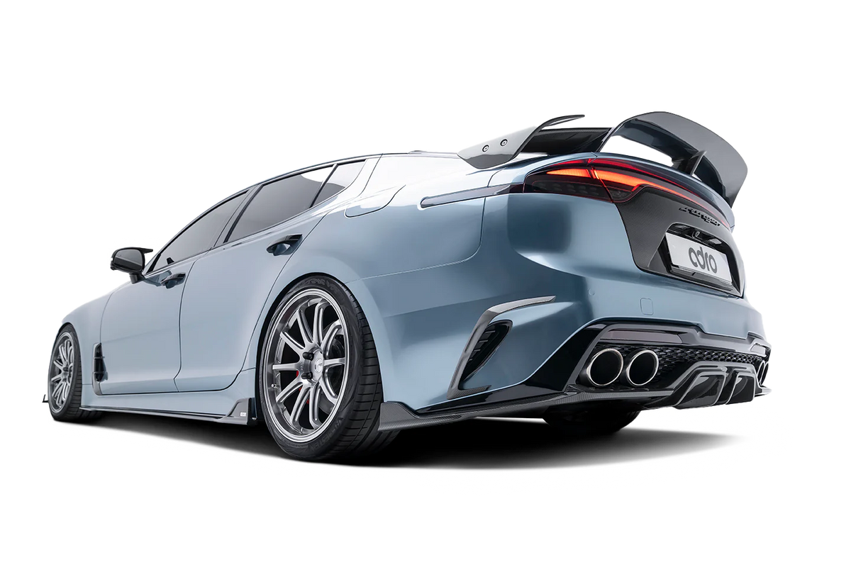 Adro Carbon Fiber Trunk Spoiler V 3 Kia Stinger Royal Body Kits Adro Carbon Fiber Trunk Spoiler V 3 Kia Stinger Royal Body Kits
