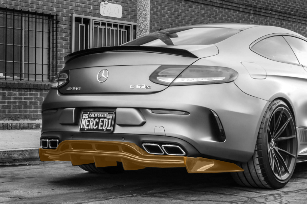 Psm Dynamic Rear Diffuser Stage 1 Mercedes Benz C63 Amg C205 Coupe