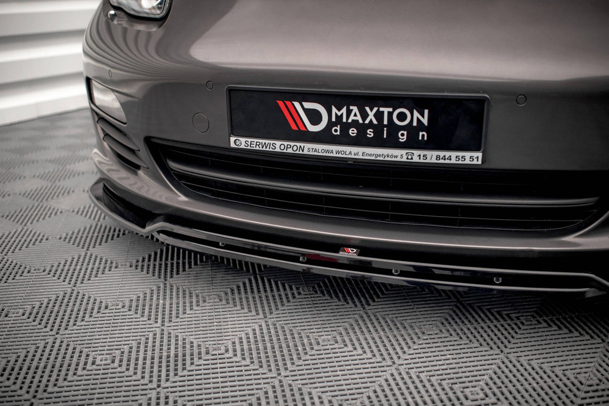 Maxton Design - Front Splitter V.1 Porsche Panamera 970 | Royal Body Kits