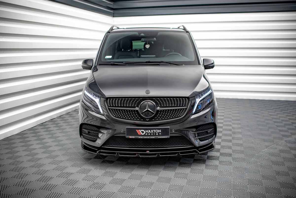 Maxton Design - Front Splitter V.5 Mercedes Benz V-Class AMG-Line W447 Facelift | Royal Body Kits