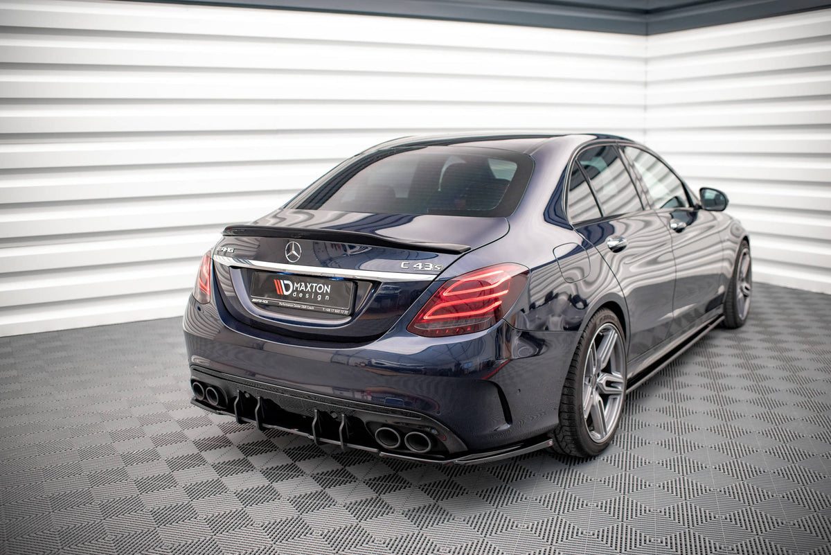 Maxton Design - Rear Side Splitters Mercedes Benz C43 AMG Sedan W205 Facelift | Royal Body Kits