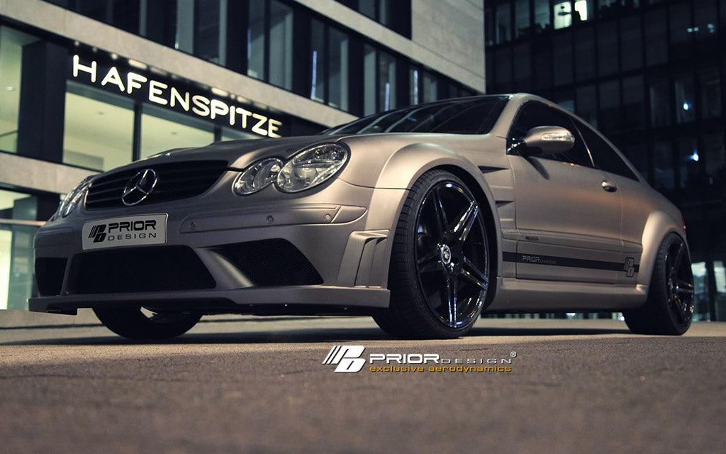 Prior Design - Wide Body Kit Black Edition Mercedes Benz CLK-Class W209 | Royal Body Kits