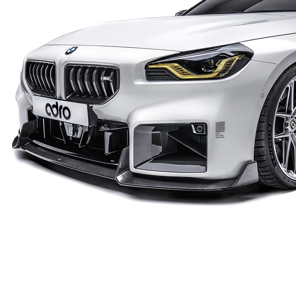 Adro - Carbon Fiber Front Grille BMW M2 G87 - A14A90-2201