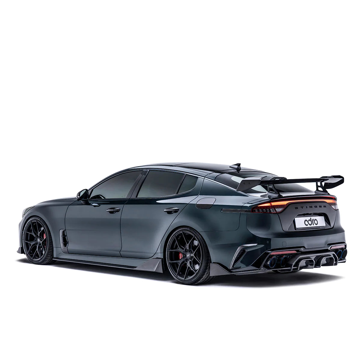 Adro - Carbon Fiber Side Skirts Final Edition Kia Stinger | Royal Body Kits