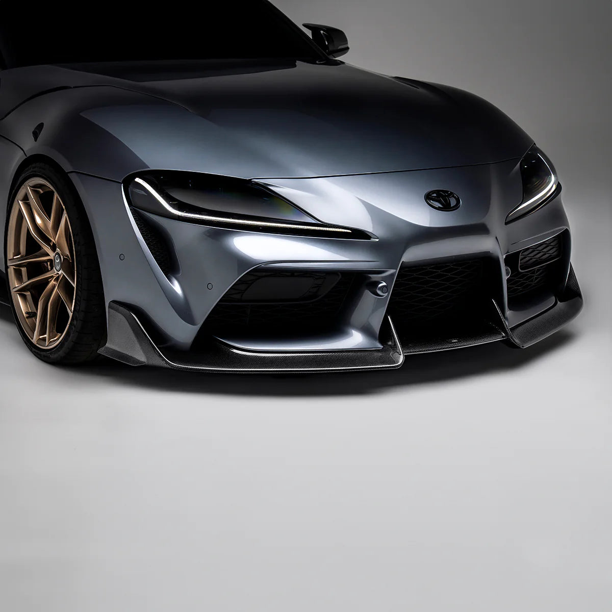 Adro - Carbon Fiber Front Lip Toyota GR Supra A90 | Royal Body Kits