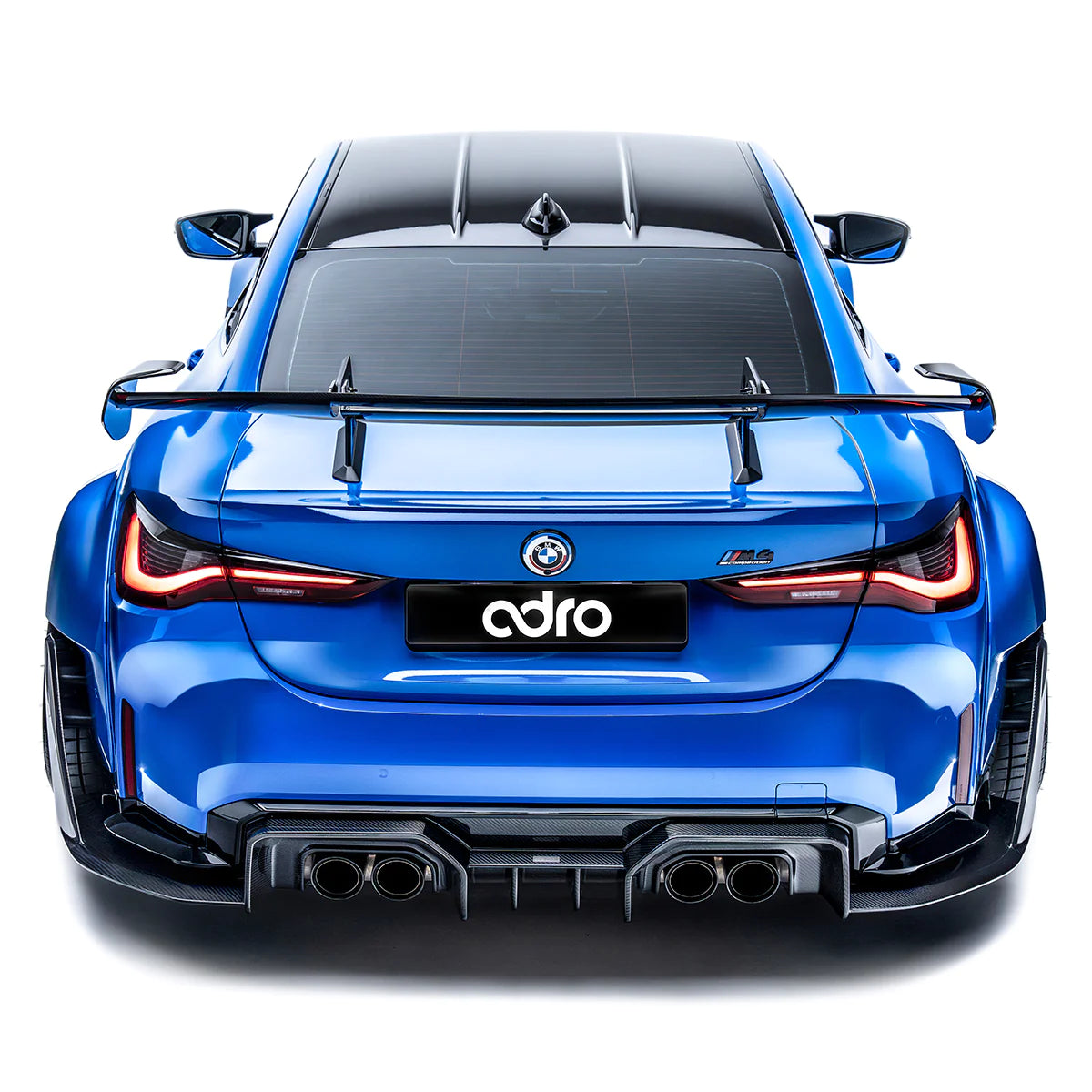Adro - Carbon Fiber AT-R3 Swan Neck Wing BMW M3 G80 & Series 3 G20 ...