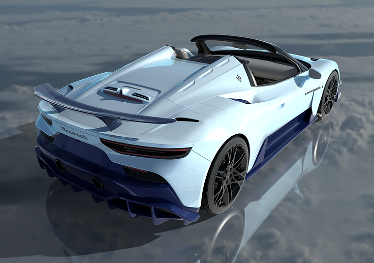 7 Design House - Rear Wing Maserati MC20 | Royal Body Kits