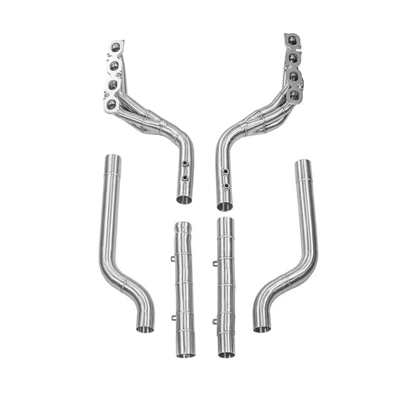 Alpha Competition - Manifold with De-Cat Downpipes Mercedes Benz C63 ...