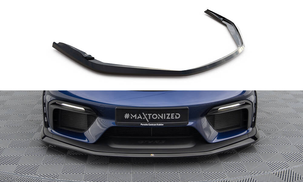 Maxton Design - Front Splitter Porsche 718 Cayman GT4 RS 982C | Royal ...