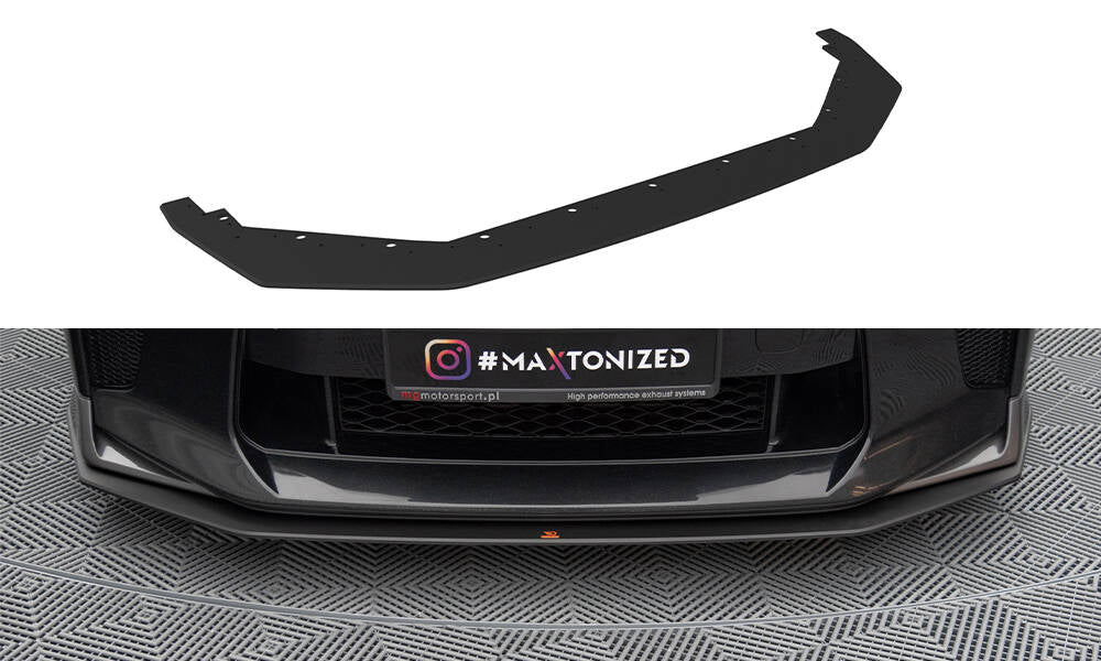 Maxton Design - Street Pro Front Splitter Nissan GTR R35 (Facelift ...