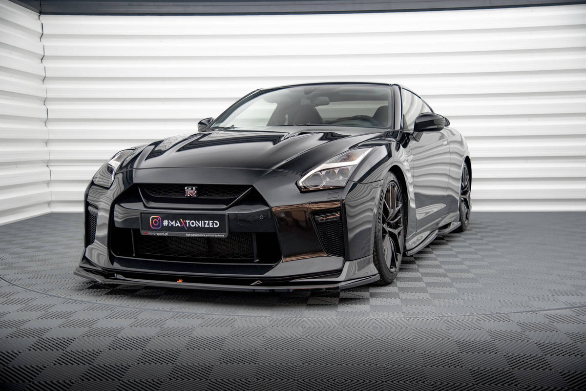 Maxton Design - Front Splitter V.1 Nissan GTR R35 (Facelift) | Royal ...