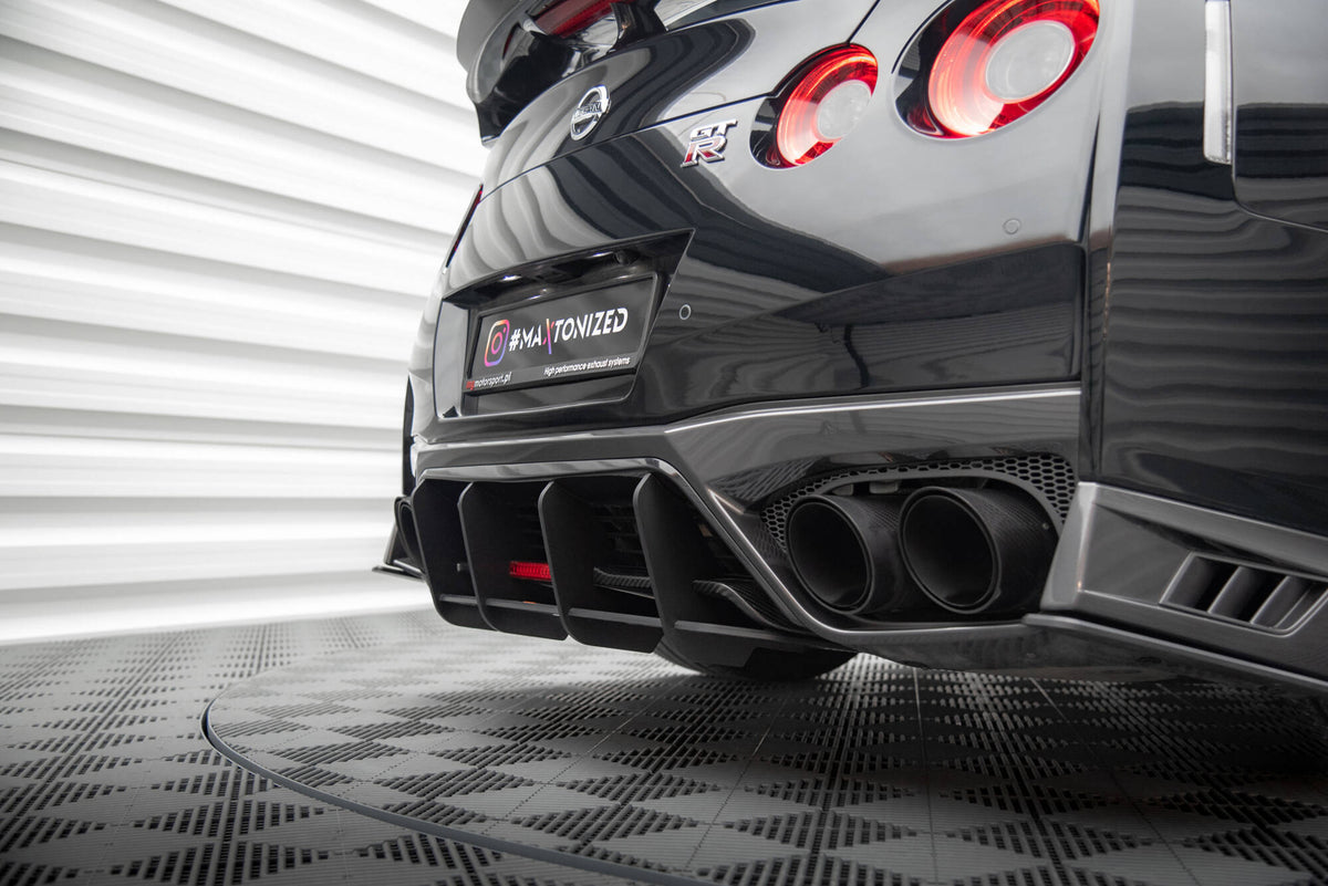 Maxton Design - Street Pro Rear Diffuser Nissan GTR R35 (Facelift ...