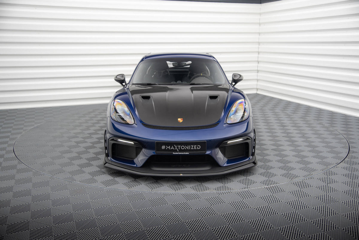 Maxton Design - Front Splitter Porsche 718 Cayman GT4 RS 982C | Royal ...