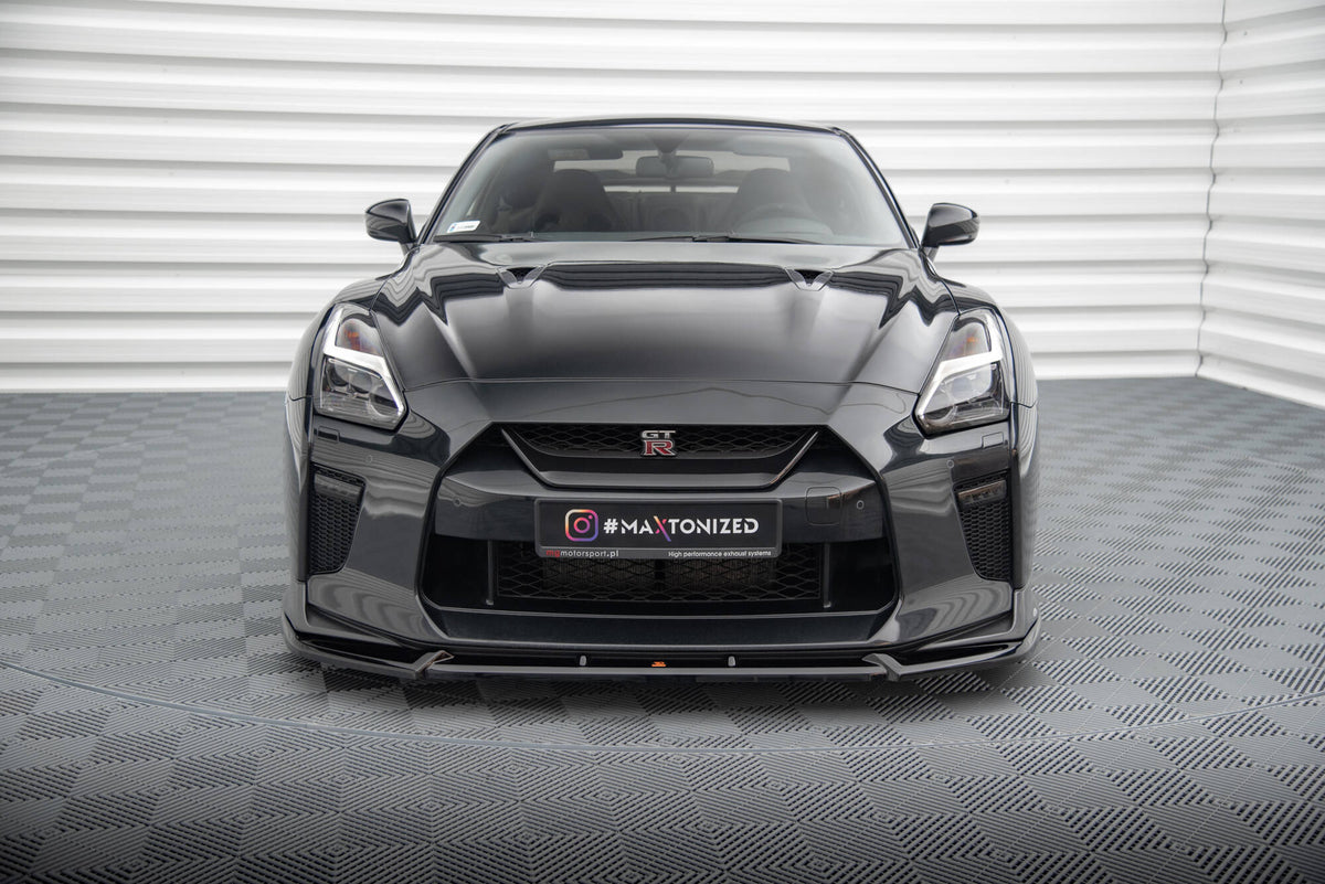 Maxton Design - Front Splitter V.2 Nissan GTR R35 (Facelift) | Royal ...