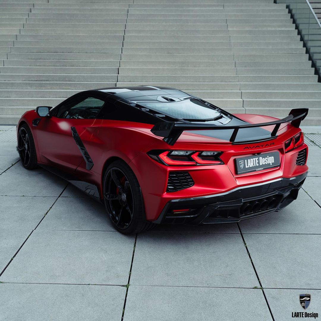 Larte Design - Small Spoiler Chevrolet Corvette C8 | Royal Body Kits