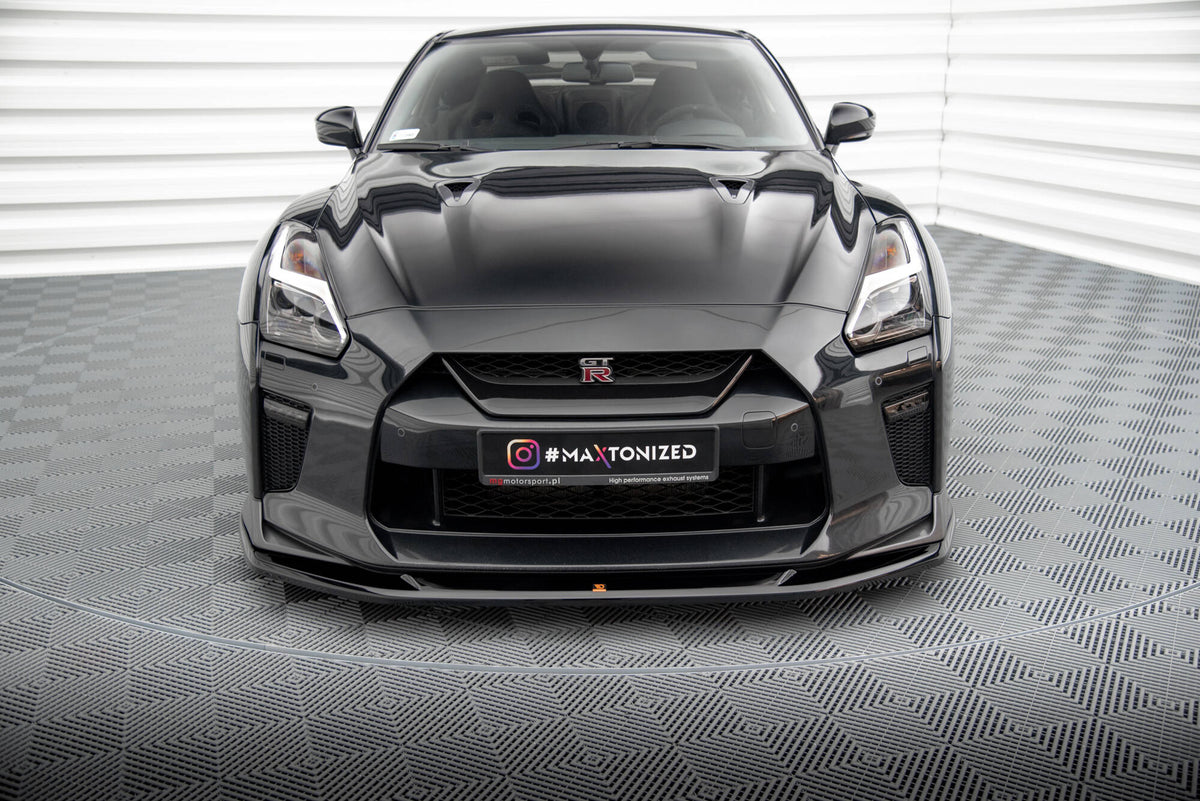 Maxton Design - Front Splitter V.1 Nissan GTR R35 (Facelift) | Royal ...