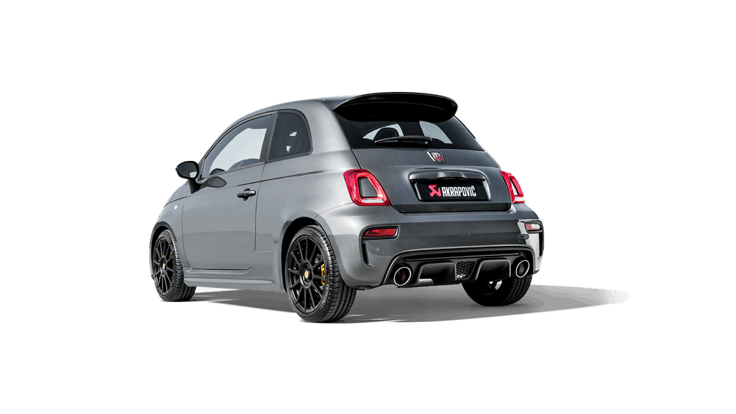 Akrapovic - Valved Exhaust System Abarth 595/ 595C Pista, Competizione ...