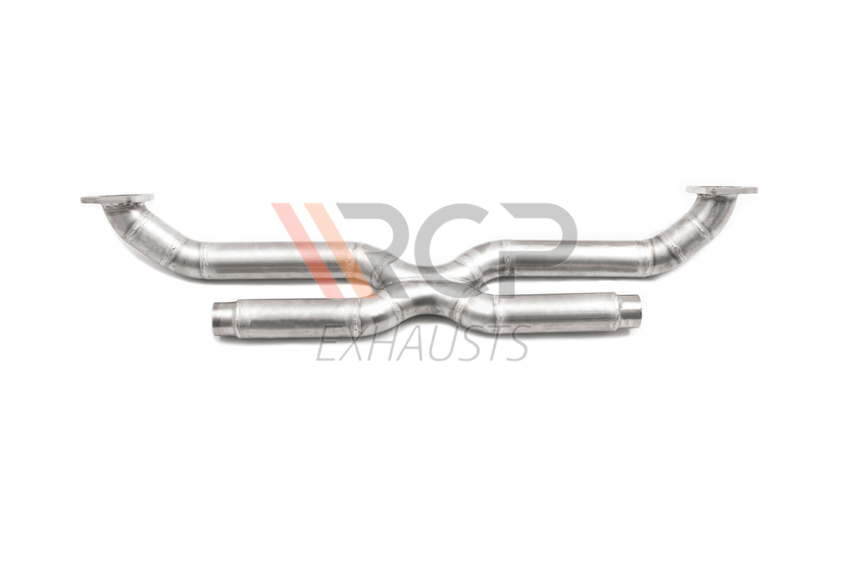 RCP Exhausts - X-Pipe Porsche Carrera 991.1 Models | Royal Body Kits