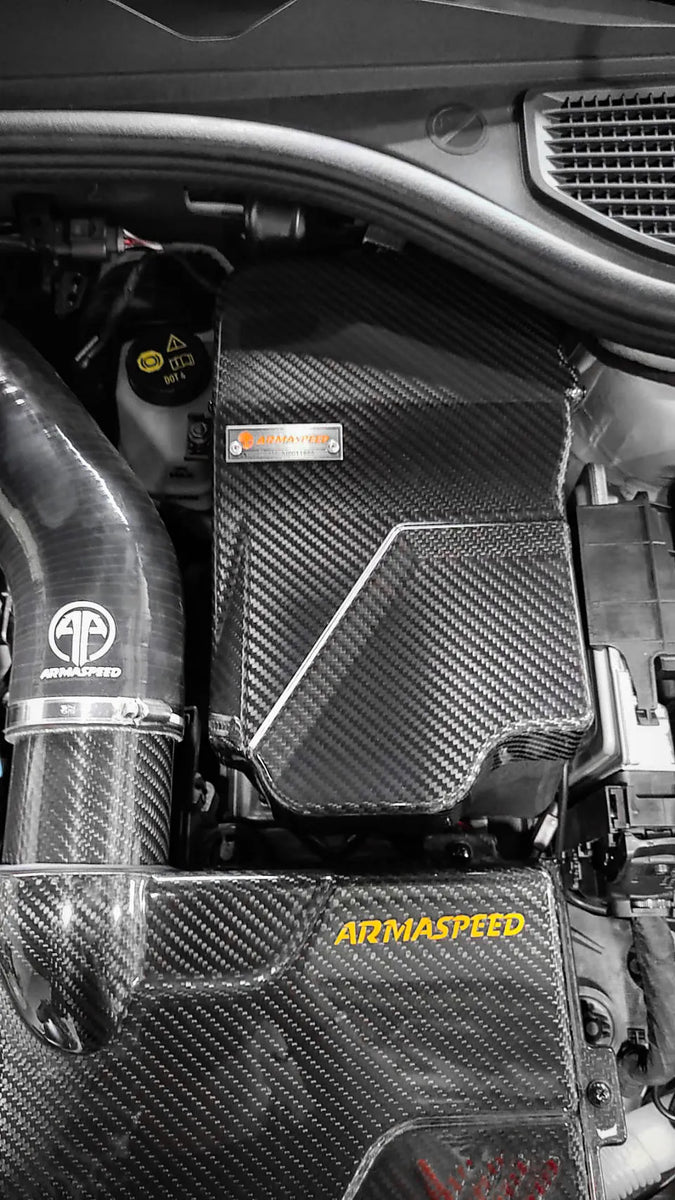 Armaspeed - Carbon Fiber Battery Cover Volkswagen Golf GTI/R MK8 / Audi ...