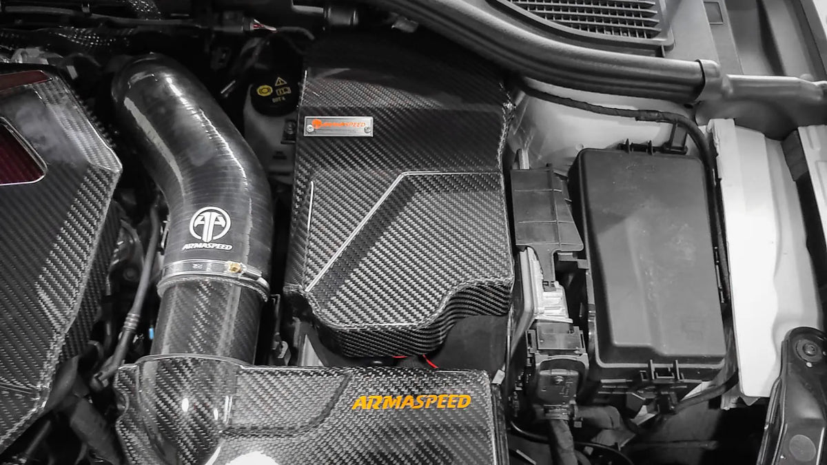 Armaspeed - Carbon Fiber Battery Cover Volkswagen Golf GTI/R MK8 / Audi ...