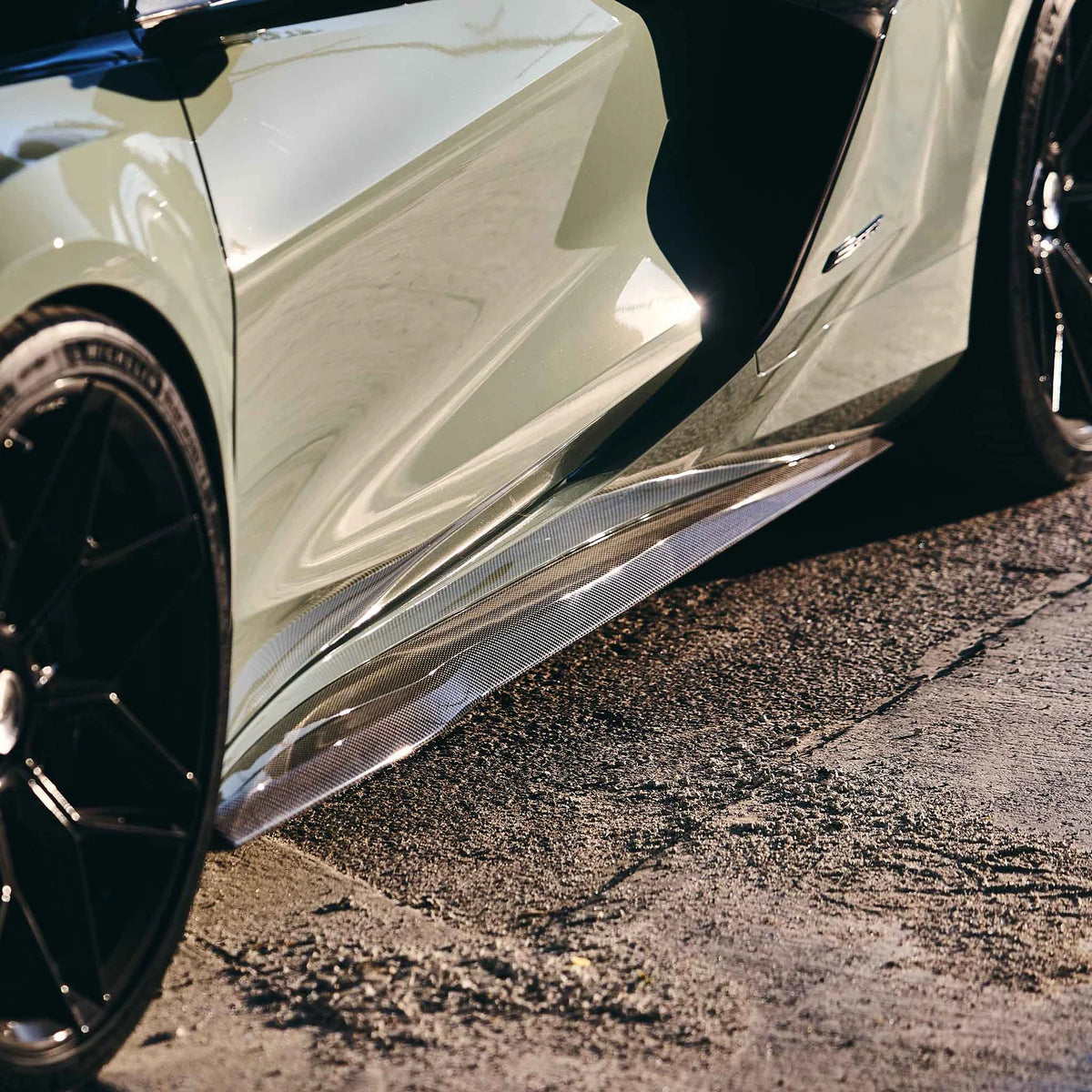 Racing Sport Concepts - GTZ Side Skirts Chevrolet Corvette C8 Z06 & E ...