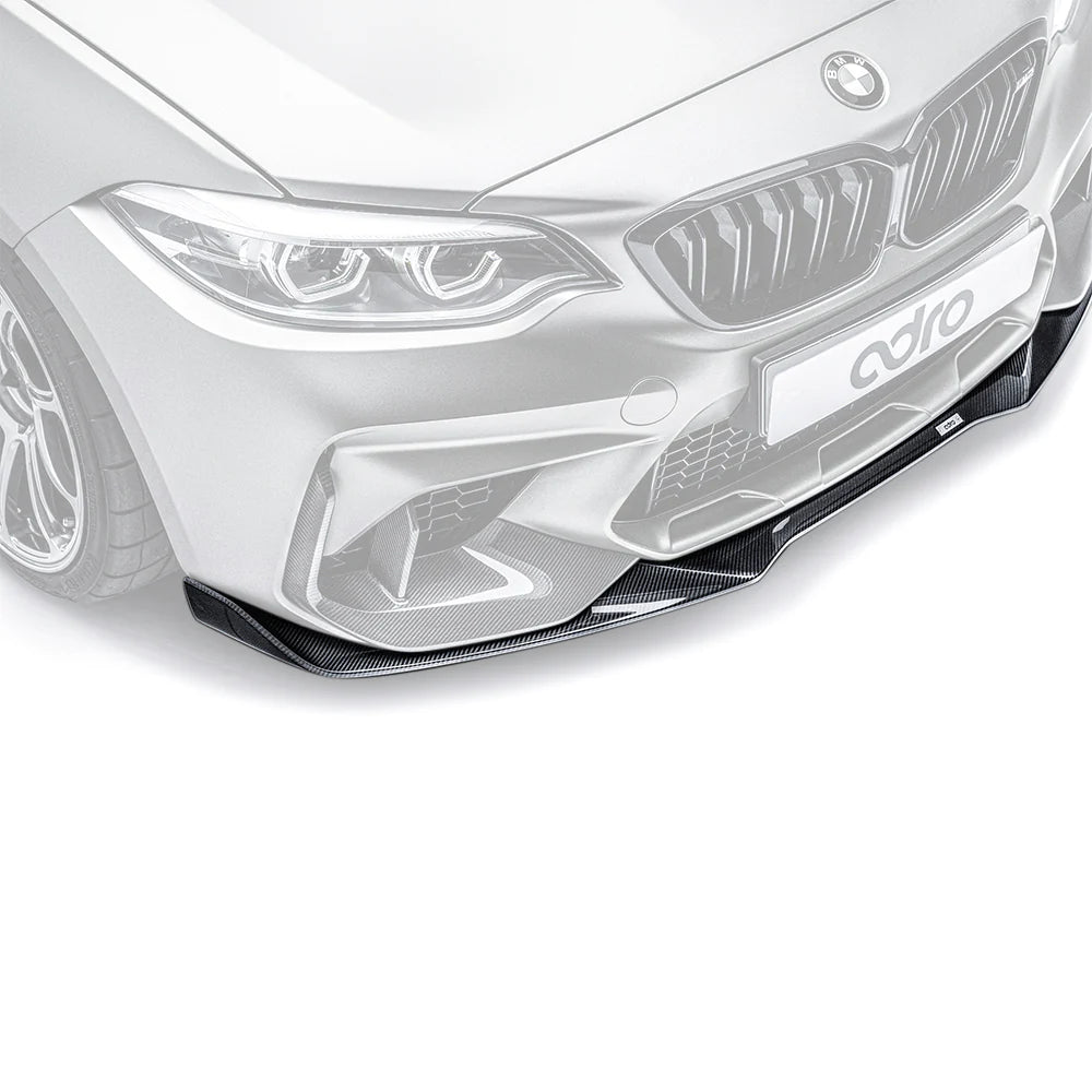 Adro - Carbon Fiber Front Lip BMW M2 Competition F87 | Royal Body Kits