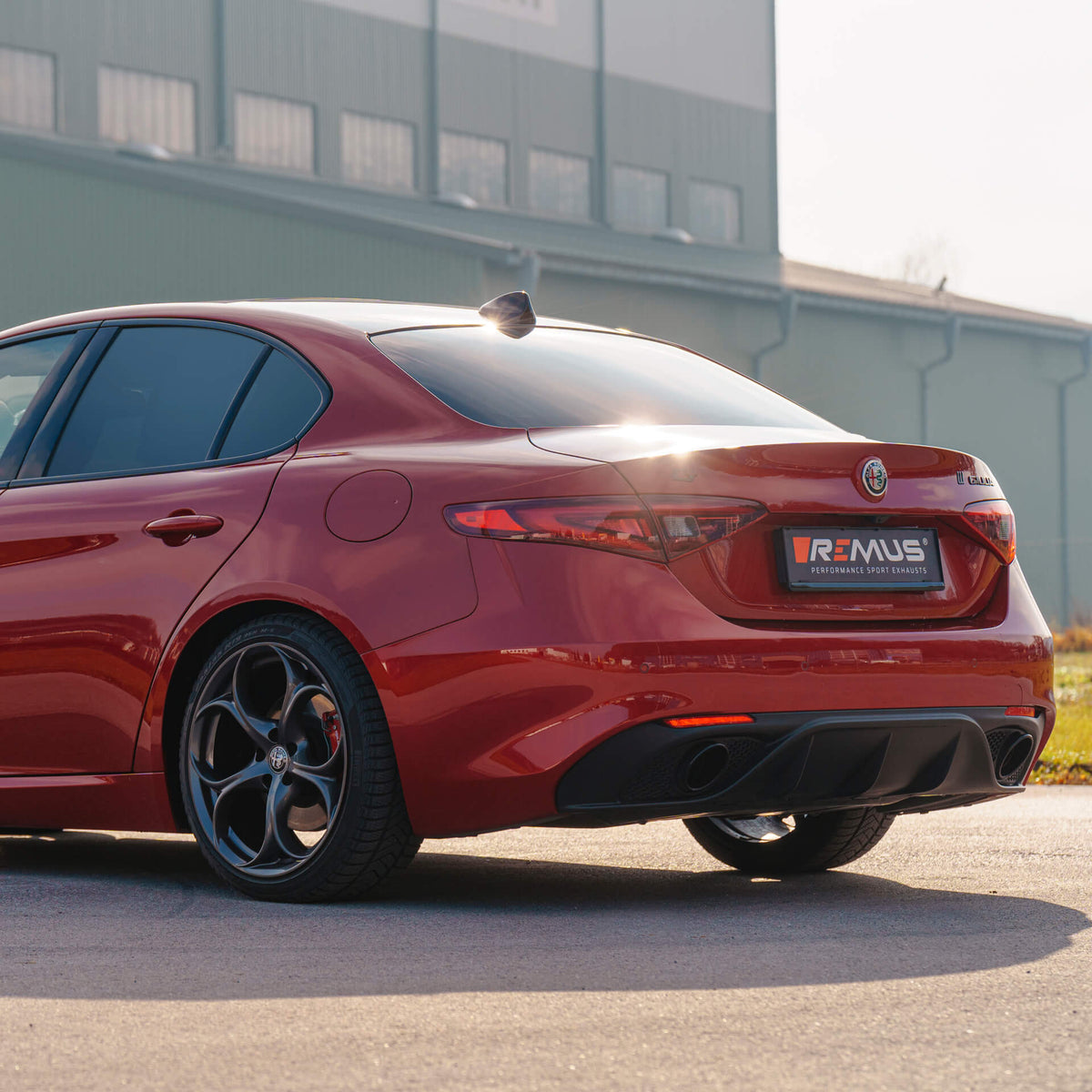 Remus - Axle-Back System Alfa Romeo Giulia Veloce (EC Homologation ...