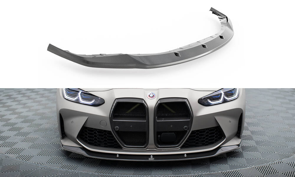 Maxton Design - Carbon Fiber Front Splitter V.3 BMW M4 G82 / M3 G80 ...