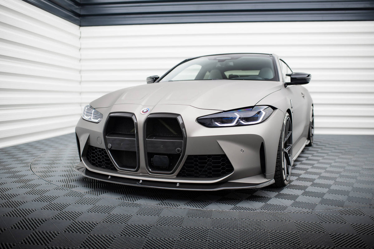 Maxton Design - Carbon Fiber Front Splitter V.3 BMW M4 G82 / M3 G80 | Royal Body Kits