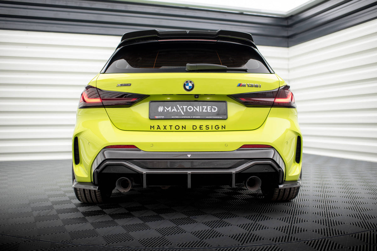 Maxton Design - Carbon Fiber Rear Diffuser V.2 BMW Series 1 M-Pack ...
