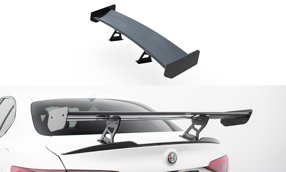 Maxton Design - Carbon Fiber Rear Wing Alfa Romeo Giulia Quadrifoglio ...