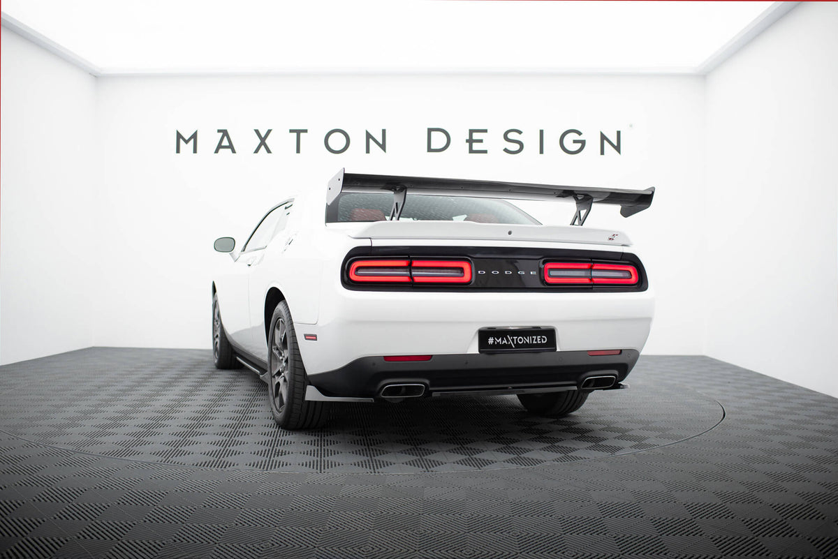 Maxton Design - Carbon Fiber Rear Wing Dodge Challenger MK3 | Royal ...