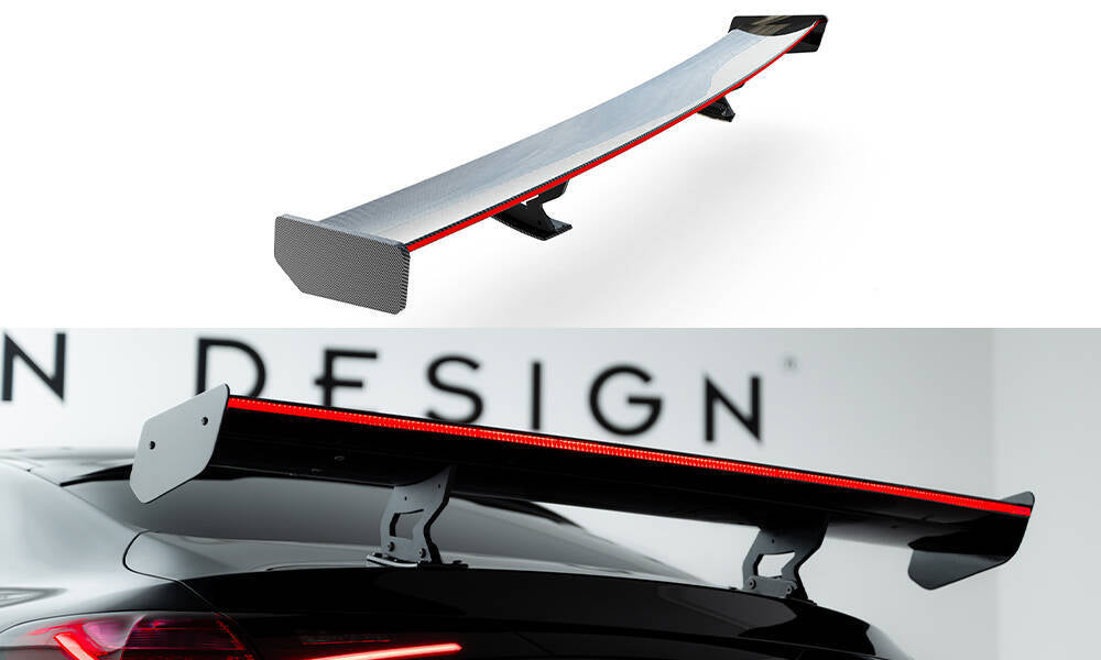 Maxton Design - Carbon Fiber Rear Wing V.1 + LED Mercedes Benz CLE53 ...