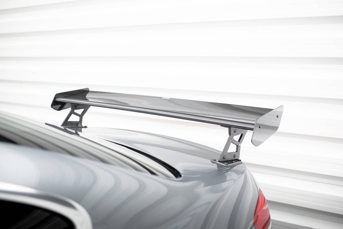 Maxton Design - Carbon Fiber Rear Wing with External Brackets Uprights ...