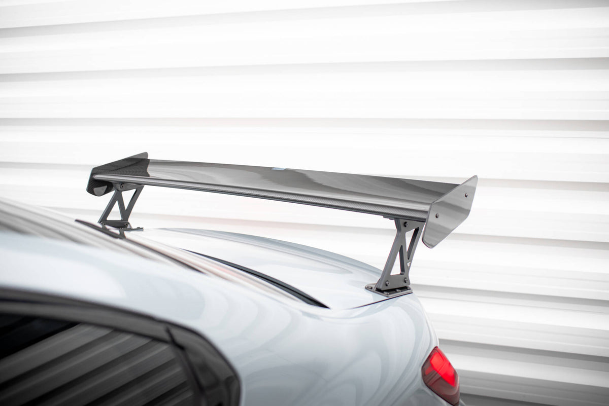 Maxton Design - Carbon Fiber Rear Wing (External Brackets Uprights) BMW ...