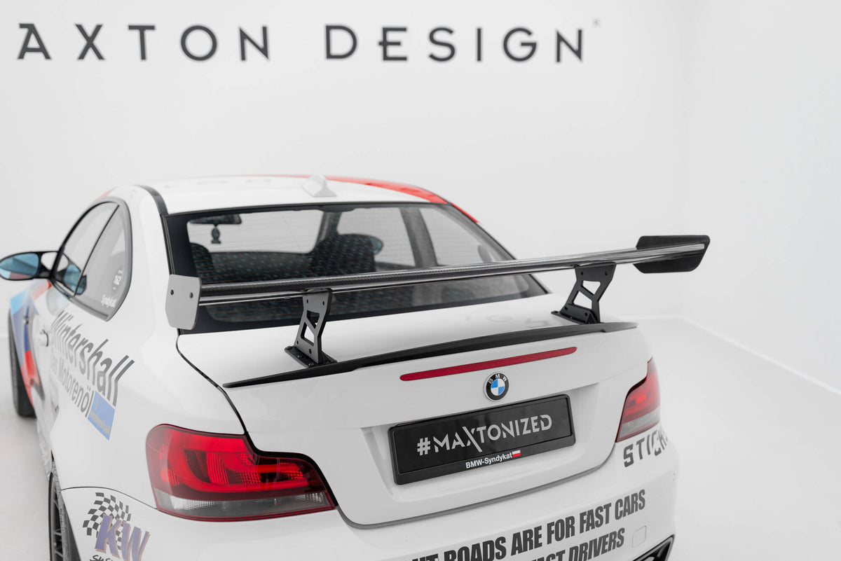 Maxton Design - Carbon Fiber Rear Wing with Internal Brackets Uprights ...