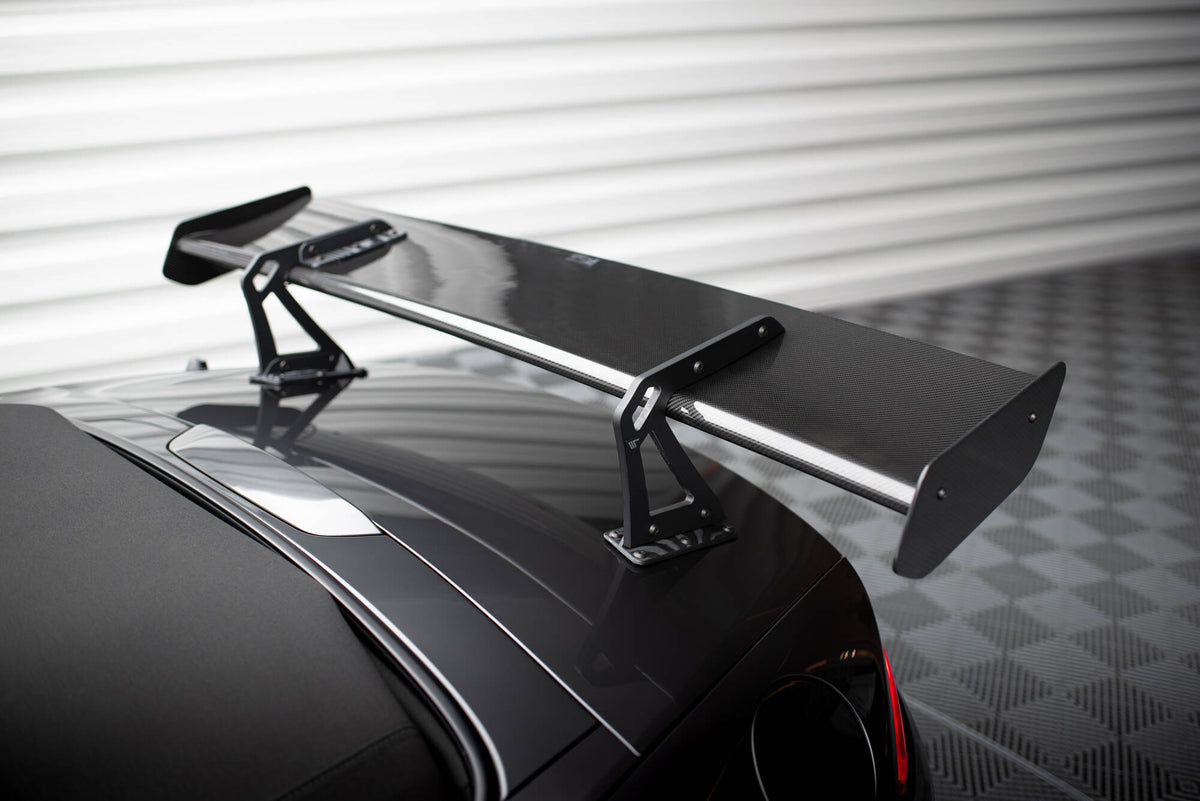 Maxton Design - Carbon Fiber Rear Wing with Upper Swan Mounting Mazda ...