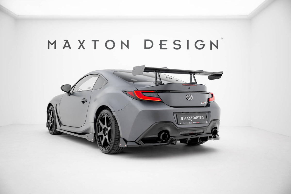 Maxton Design - Carbon Fiber Rear Wing with Upper Swan Mounting Toyota GR86 / Subaru BRZ MK2 ...