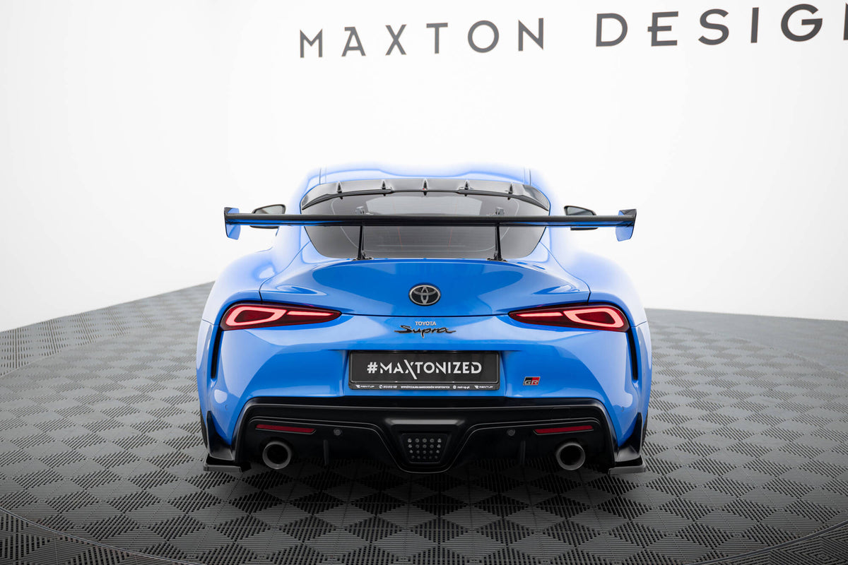 Maxton Design - Carbon Fiber Rear Wing with Upper Swan Mounting Toyota ...