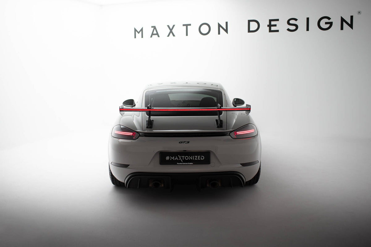 Maxton Design - Carbon Fiber Rear Wing with Upper Swan Mounting V.1 ...