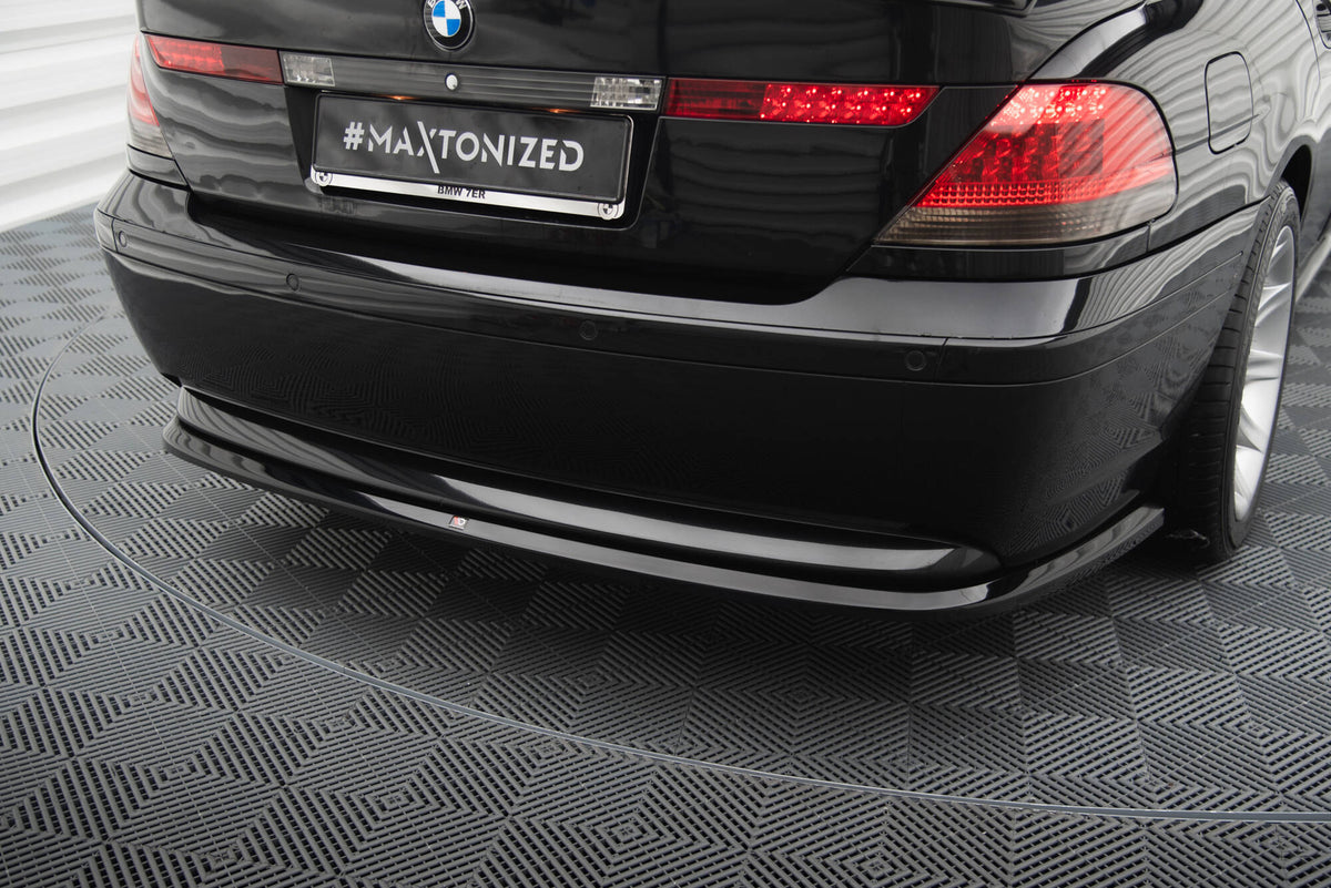 Maxton Design - Central Rear Splitter BMW Series 7 E65 | Royal Body Kits