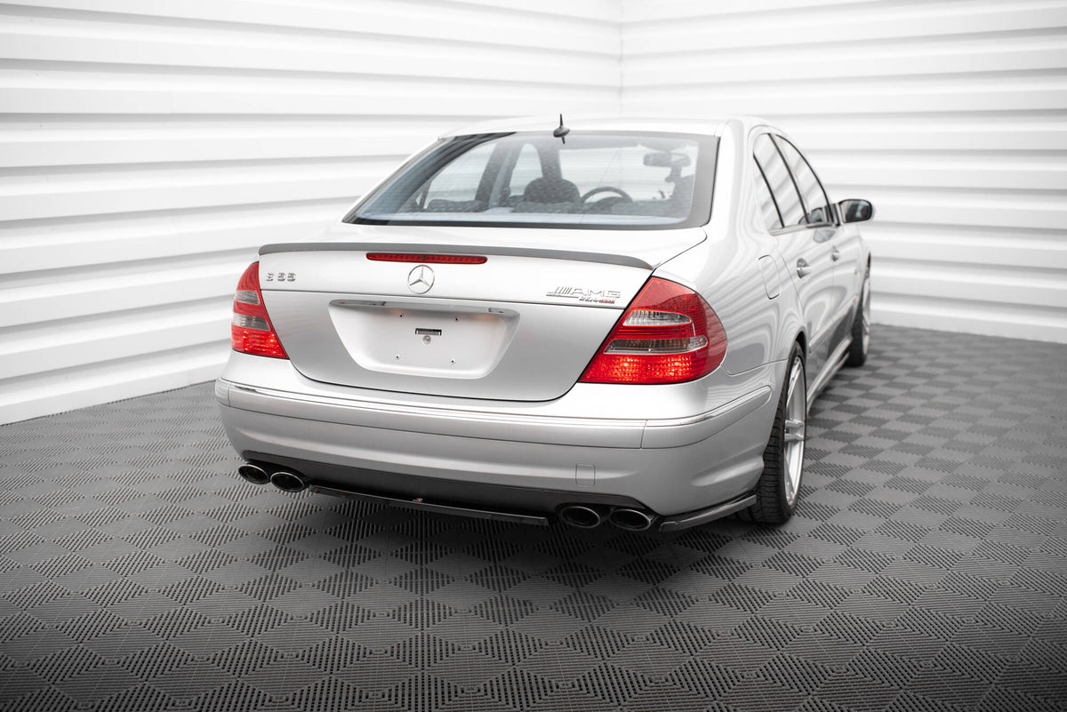 Maxton Design - Central Rear Splitter Mercedes Benz E55 AMG W211 ...